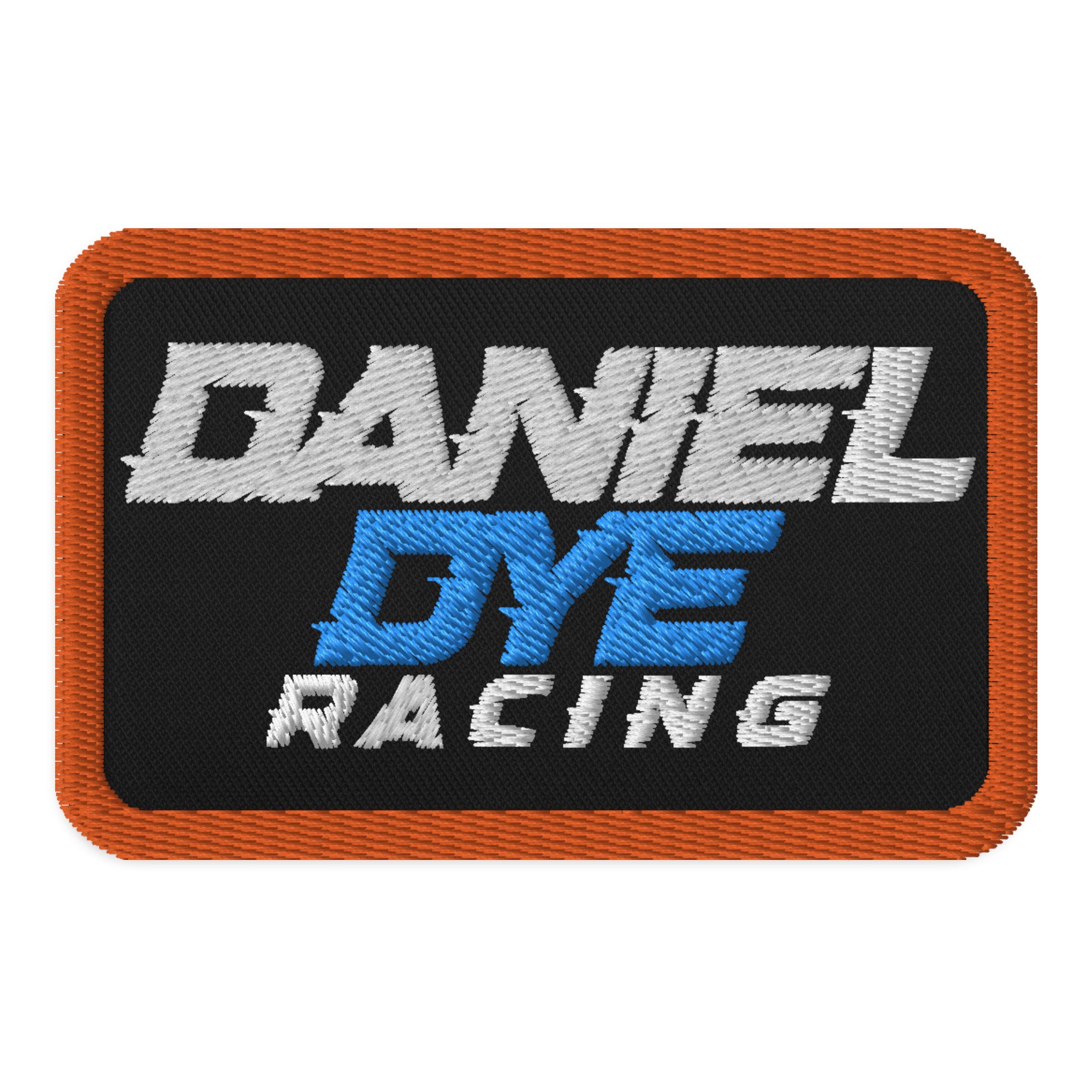 DDR Embroidered Patch – Daniel Dye Racing